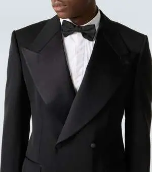 Dolce & Gabbana Wool And Silk-blend Tuxedo Jacket