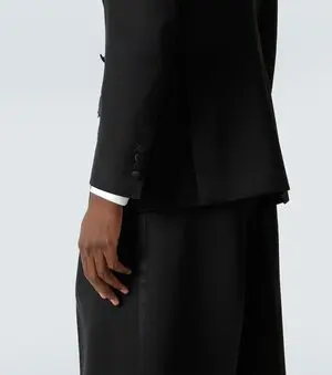 Dolce & Gabbana Wool And Silk-blend Tuxedo Jacket