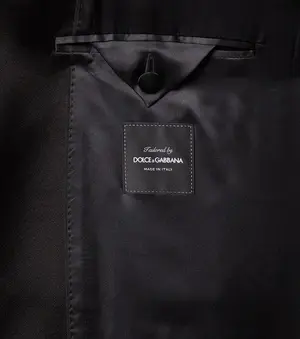 Dolce & Gabbana Wool And Silk-blend Tuxedo Jacket