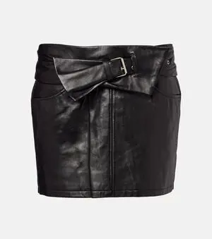 Black Leather Skirts