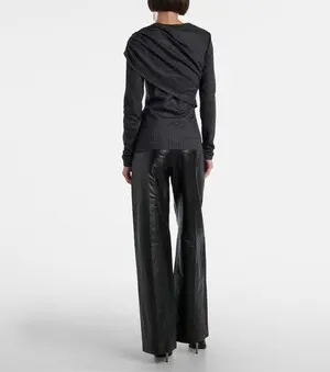 Isabel Marant Étoile Asna Chalk Stripe Top