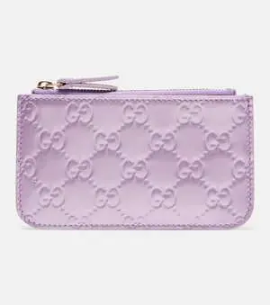 Gucci Leather Wallet - Purple