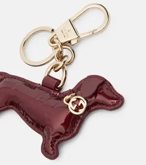 Gucci Patent Leather Keychain