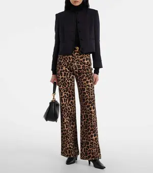 Veronica Beard Latrell Cropped Embroidered Jacket