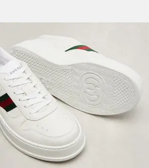 Gucci Chunky Leather Sneakers