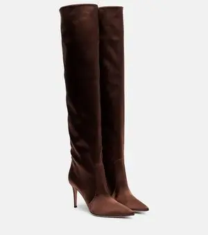 GIANVITO ROSSI Hansen Cuissard 85 Over-the-knee Boots - Brown