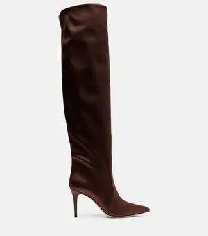 GIANVITO ROSSI Hansen Cuissard 85 Over-the-knee Boots - Brown