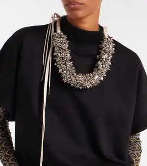 Dries Van Noten Embellished Necklace