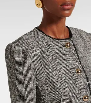 Simkhai Ivie Herringbone Jacket
