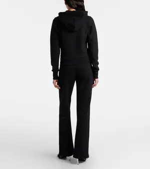 Coperni Cotton-blend Jersey Zip-up Hoodie
