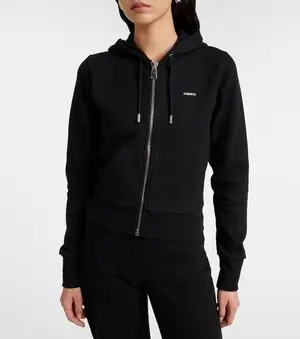 Coperni Cotton-blend Jersey Zip-up Hoodie