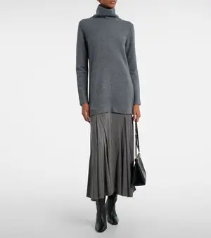 XU ZHI Turtleneck Maxi Dress