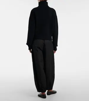 Extreme Cashmere N°438 Xtra Fab Zip-up Sweater - Black