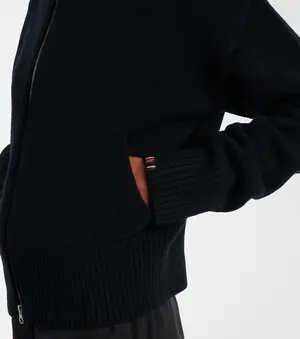 Extreme Cashmere N°438 Xtra Fab Zip-up Sweater - Black