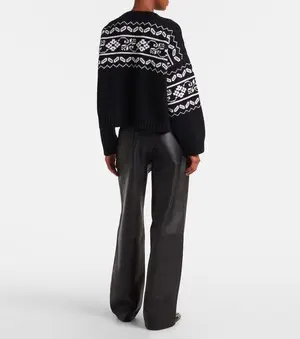 RÓHE Fair Isle Wool Sweater