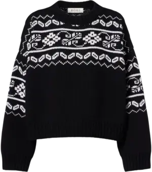 RÓHE Fair Isle Wool Sweater