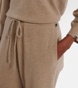 Extreme Cashmere Run Cashmere-blend Sweatpants - Beige