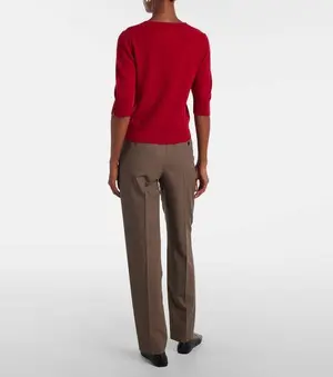 Extreme Cashmere Mel Cashmere Top - Red