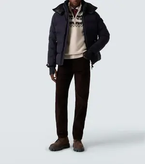 Arch4 Mr. Saint Gervais Cashmere Half-zip Sweater - Beige