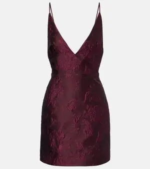 EMILIA WICKSTEAD Vero Embroidered Minidress