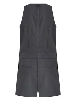 Pinko Sleeveless Round-neck Playsuit