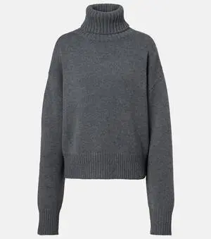 Extreme Cashmere N°434 Crop Xtra Turtleneck Sweater