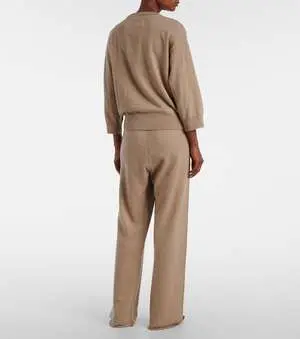 Extreme Cashmere Jewel Cashmere Sweater - Beige