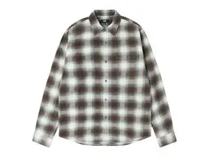 StÜssy June Plaid Shirt - Bone