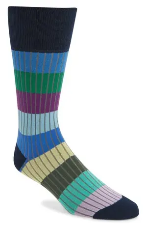 PAUL SMITH Liam Stripe Cotton Blend Socks