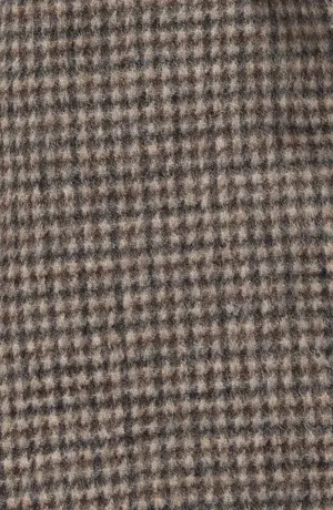 Vince Double Face Houndstooth Wool & Cashmere Scarf