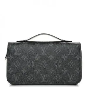 LOUIS VUITTON Zippy Wallet Monogram Eclipse Xl - Multicolor