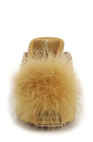 Sam Edelman Witney Feather-embellished Pumps - Deep Mustard