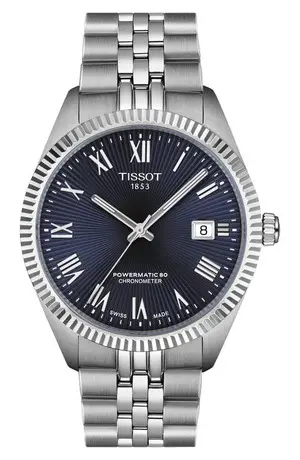 TISSOT Ballade Powermatic 80 Cosc Bracelet Watch - Blue