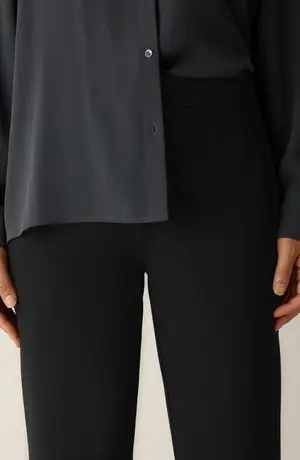 Eileen Fisher Double Knit Lantern Ankle Pants