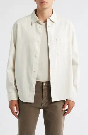 FRAME Modern Button-up Shirt - Warm White