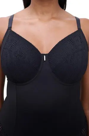 Chantelle Easy Support Underwire Bodysuit - Black