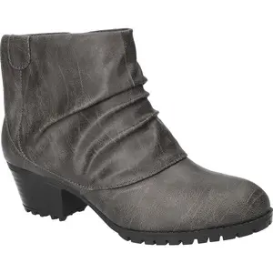EASY WORKS BY EASY STREET Ambrose Bootie - Grey Distressed