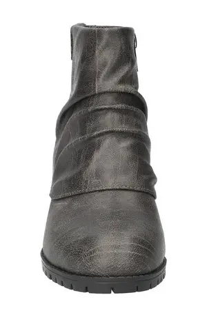 EASY WORKS BY EASY STREET Ambrose Bootie - Grey Distressed