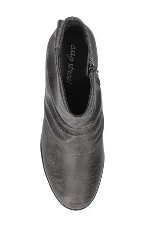 EASY WORKS BY EASY STREET Ambrose Bootie - Grey Distressed