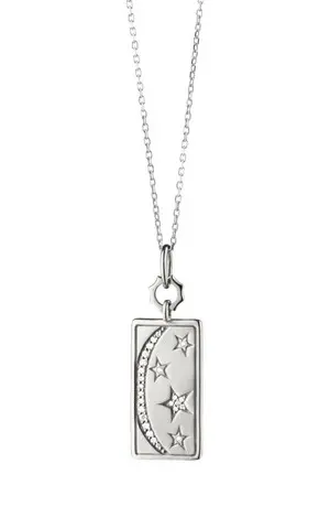 Monica Rich Kosann Sun, Moon And Stars Necklace - Silver