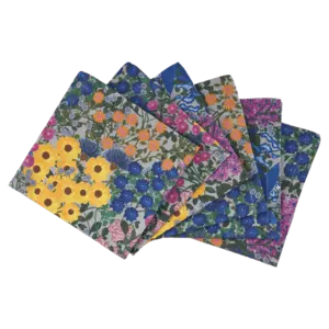 SOPHIE WILLIAMSON DESIGN Napkins Pré Fleuriset Of 6 - Blue