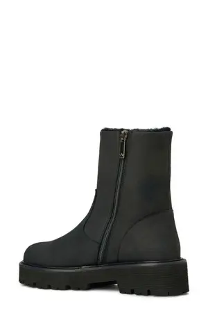 Aquatalia Eloise Weatherproof Bootie - Black Nubuck