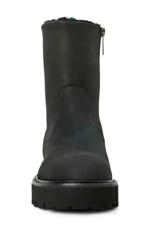 Aquatalia Eloise Weatherproof Bootie - Black Nubuck