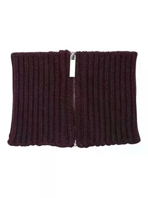 SA SU PHI Zip-up Neck Warmer - Red