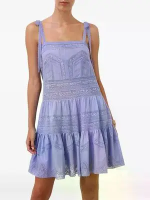 Square Neck Tiered Dresses