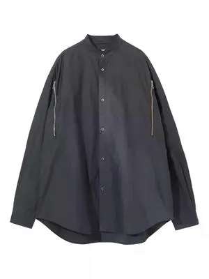 Undercover Zip-detail Cotton Shirt