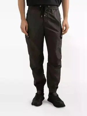 Dolce & Gabbana Drawstring Cargo Trousers - Grey