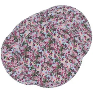 SOPHIE WILLIAMSON DESIGN Round Placemats Romanceset Of 6 - Blue