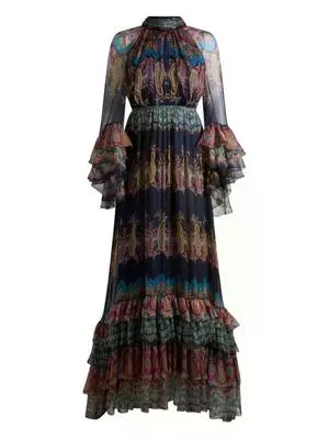 Etro Keyhole Evening Dresses