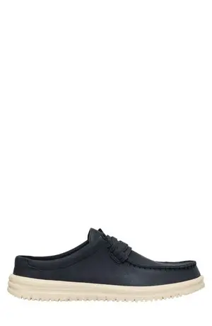 HEY DUDE Wally Nxt Leather Loafer Mule